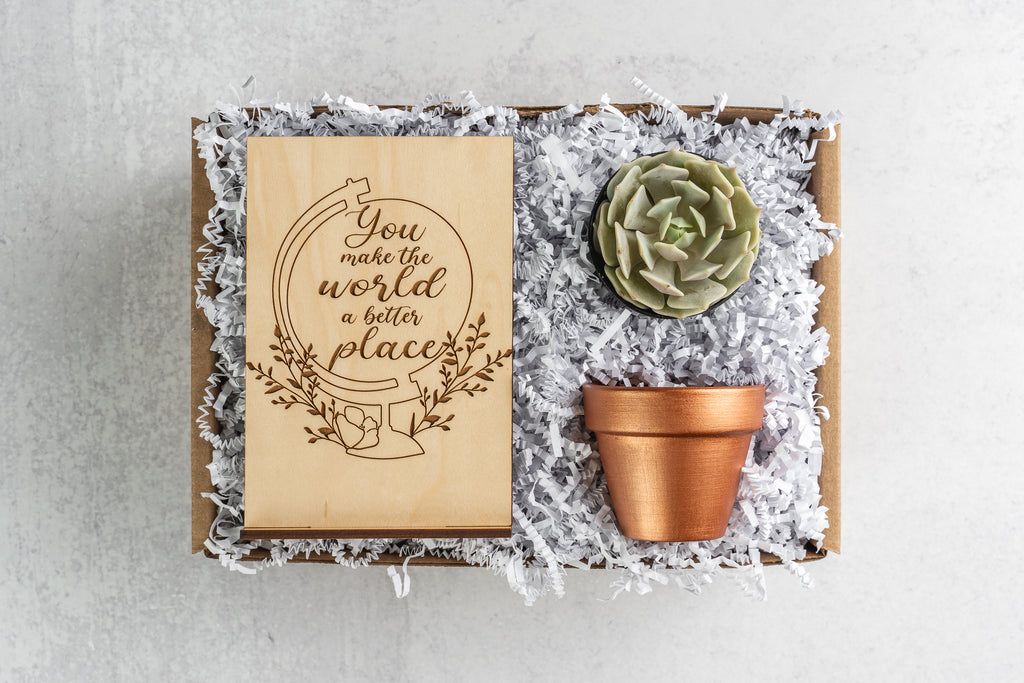 Globe Gift Box – Succulent Bar